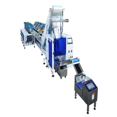 China Machinery Automatic Screws Hardware Fastener Mixed Packing Packaging Machine For Small Parts,Bolts,Nails for sale