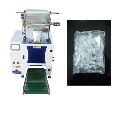 China semi-automatic bulk products weighing packaging machine for large number of screws nuts hardware for sale
