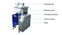 China Small Vertical Sachet Candy Counting Packing Machine Vibrating Bowl Machine for sale