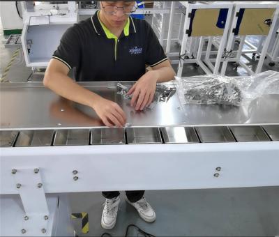 China Manual Feeding Screw And Nut Semi-Automatic Packaging Machine Hardware Fittings Packing Machine Screws Bolt Packing Machine for sale