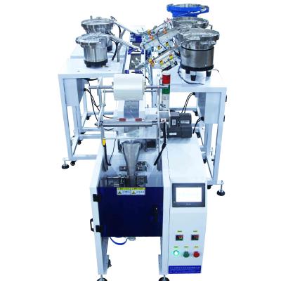 China Automatic Packaging Vacuum Poly Bag Furniture Accessories Hardware Screw Nut Counting Sealing Packing Machine for sale