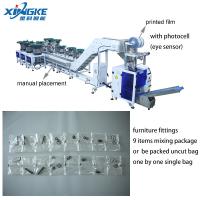 China Counting Packaging Machine Small Hardware Screw Fastener Bolt  Nut Automatic Packing With Check Weight for sale