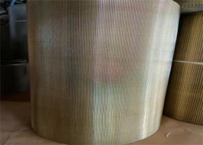 China 120 Mesh 308mm Width Copper Clad Extruder Filter Screen Continuous Filter Belt for Film Blowing Line for sale