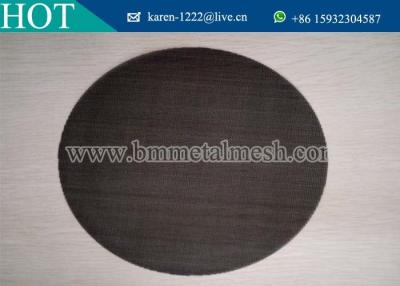 China Ordinary Wire Mesh Dutch Weave Extruder Screen Pack Seive /  Wire Mesh Cloth Disc for sale