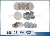 China Synthetic Filter Discs Stainless Steel Filter Mesh Screen Disk for sale