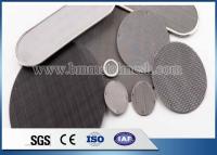 China Synthetic Filter Discs Stainless Steel Filter Mesh Screen Disk for sale