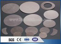 China Synthetic Filter Discs Stainless Steel Filter Mesh Screen Disk for sale