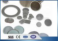 China Metal Synthetic Micron Filter Discs for sale