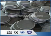 China Customized Woven Wire Mesh Extruder Screen Filter Discs for sale