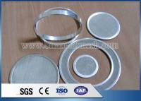 China Customized Woven Wire Mesh Extruder Screen Filter Discs for sale