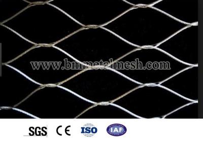 China 7x7 7x19 Stainless Steel X Tend Mesh / Cable Webnet Flexibe Woven for sale