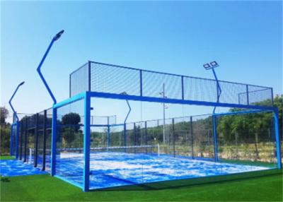 China Panoramic Padel Tennis Court Design Production Construction Provider for sale