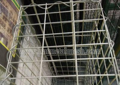 China Wire Mesh Retaining Wall Galvanized Gabion Basket Garden Wall For Stone Cage Application for sale