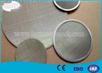 China SUS304 Dutch Weave Multi-Layer Plastic Extruder Filter Screen Discs for PP PE for sale