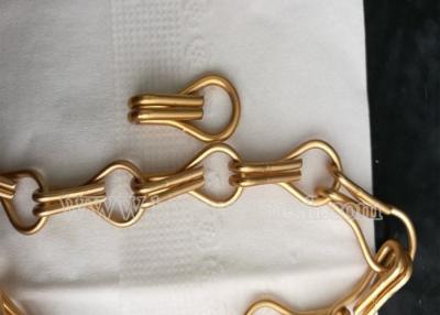 China Double Hook Chain Link Fly Screen Curtain 90x210cm For Door Curtain for sale