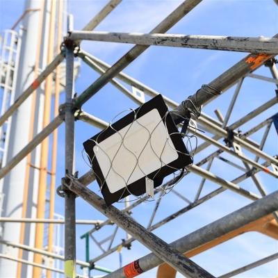 China SS316 Cable Wire Rope Safety Net Drop Preventing Net Used For Floodlight Fluorescent Lamp for sale