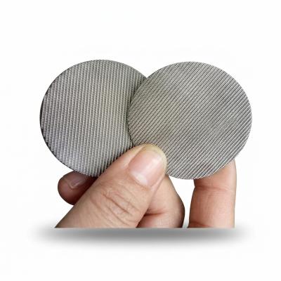 China Circle extruder screen mesh filter for foaming machine diameter 45mm for sale