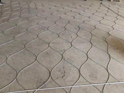 China Anti Falling Rope Mesh Netting Protective Screen Anti-Drone Steel Cable Netting for sale