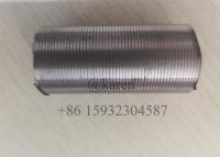 China SS316 Johnson Wedge Filter Screen Pipe for sale