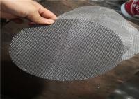 China Spot Welded Edges Plastic Melt Filtration Process Extruder Screen Pack for sale
