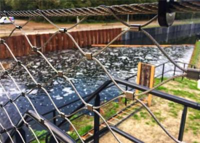 China 316 Flexible Ferrule Type Wire Mesh For Animal Enclosures Fence for sale