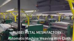 Automatic Machine Weaving Wire Cloth Produce

#Weaving Wire Cloth
#Wire Cloth Net