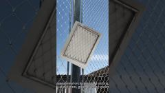 Wire Rope Net Application #wire #wirecable #wireropenet #wirenet #wireropemesh
