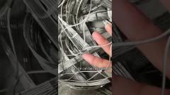 How to make stainless steel Wire Rope Netting                                  #decoration #ropenet