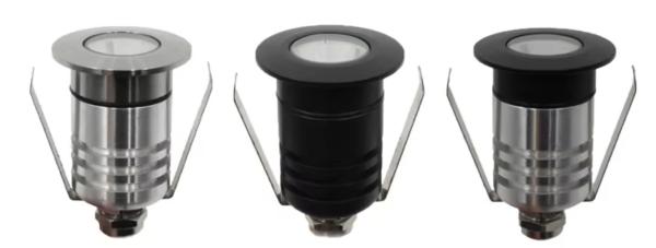 Quality Recessed LED Underground Lights IP67 In Ground Garden Lights Stainless Steel DC12V 1W 3W for sale