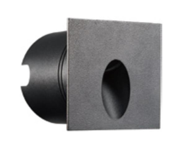 Quality Exterior Step Wall Light 3W Square / Circular Shape Outdoor Step Lights for sale