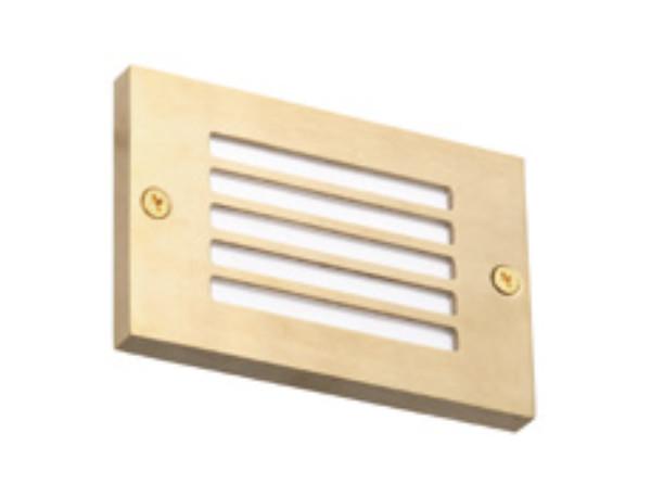 Quality Brass Color 3W 6W Exterior Step Lights LED DC12V Stainless Steel Outdoor Step Lights for sale