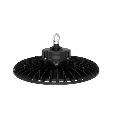 Cina 100W 150W 200W High Bay LED Lampade per magazzini CCT 4000K 5000K 5700K LED Round High Bay Lampade in vendita