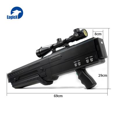 China 4-canal 900MHz 1.5G 2.4G 5.8G Drone Signal Jammer Gun Pistola portátil anti-drone Jamming Gun Interrupção do sinal GPS à venda
