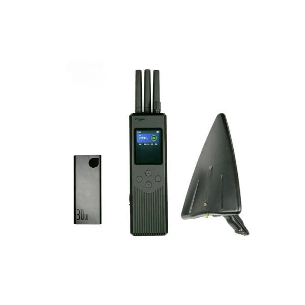 Quality 2.4GHz 5.8GHz Drone Detection Equipment 2000m Handheld Drone Detector for sale