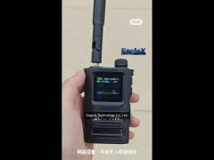 1-1.5 KM FPV portátil de largo alcance DJI Detección de drones UAV detector de drones portátil