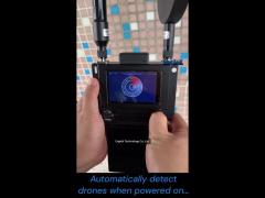 Detector de drones DJI portátil de 3000 metros FPV 400MHz 2.4GHz 5.2G 5.8G Detección portátil