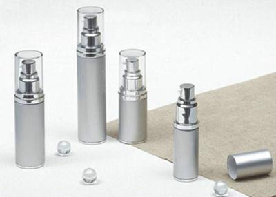 China Custom Cylinder Shape PP Airless Cosmetic Bottle for Cosmetic Packaging AM-ACP for sale