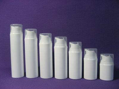 China Professional Cylinder Shape PP Airless Cosmetic Bottle With 15ml, 30ml, 50ml Capacity for sale