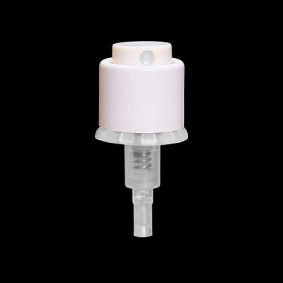 China Plastic crimpless Perfume Sprayer Pump white , Dia.20mm 0.08ml with PP closure for sale