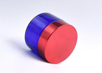China 30g / 50g Glass Cosmetic Cream Jar , Small Glass Cosmetic Jars With Lids for sale