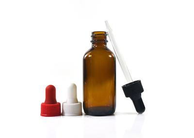 China Cosmetic Glass Dropper Bottles 50ml 60ml 100ml With ISO 9001 Certification for sale