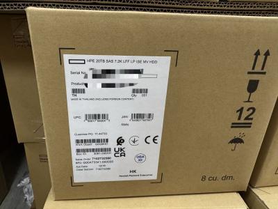 China HPE 24TB SAS 12G 7.2K RPM LFF HDD Hard Disk Drive with 1Year Warranty and Helium Technology for sale