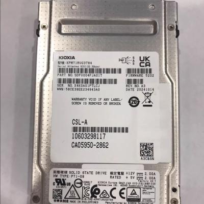China KPM71RUG3T84 Kioxia SSD PM7-R Series 3.84TB 24G SAS Enterprise SSD 2.5” for sale