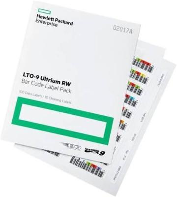 China Q2017A  HPE LTO 9 Ultrium RW Bar Code Label Pack for sale