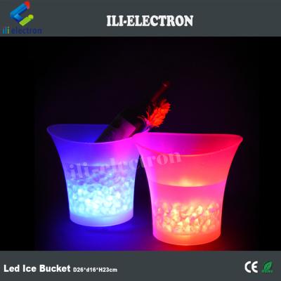 Cina Hot seller plastic led champagne ice bucket in vendita