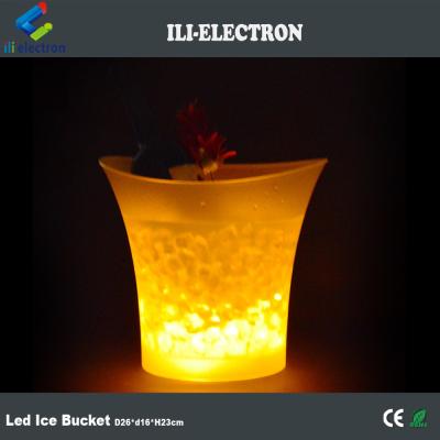 Cina Hot seller plastic led champagne ice bucket in vendita