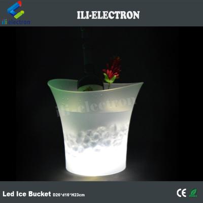 Cina Hot seller plastic led champagne ice bucket in vendita