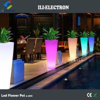 China Outdoor Waterproof Led Flower Planters Touch Control Type for sale
