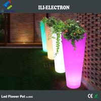China Outdoor Waterproof Led Flower Planters Touch Control Type for sale