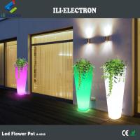 China Outdoor Waterproof Led Flower Planters Touch Control Type for sale